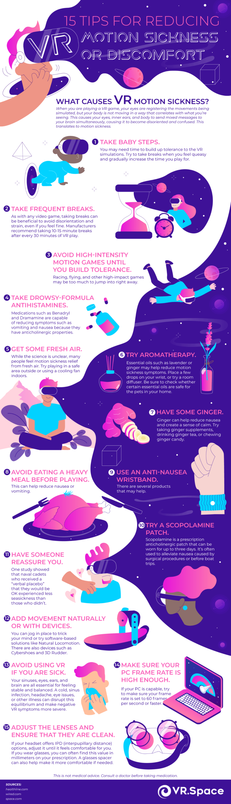 15 Tips for Reducing VR Motion Sickness or Discomfort - VR.Space